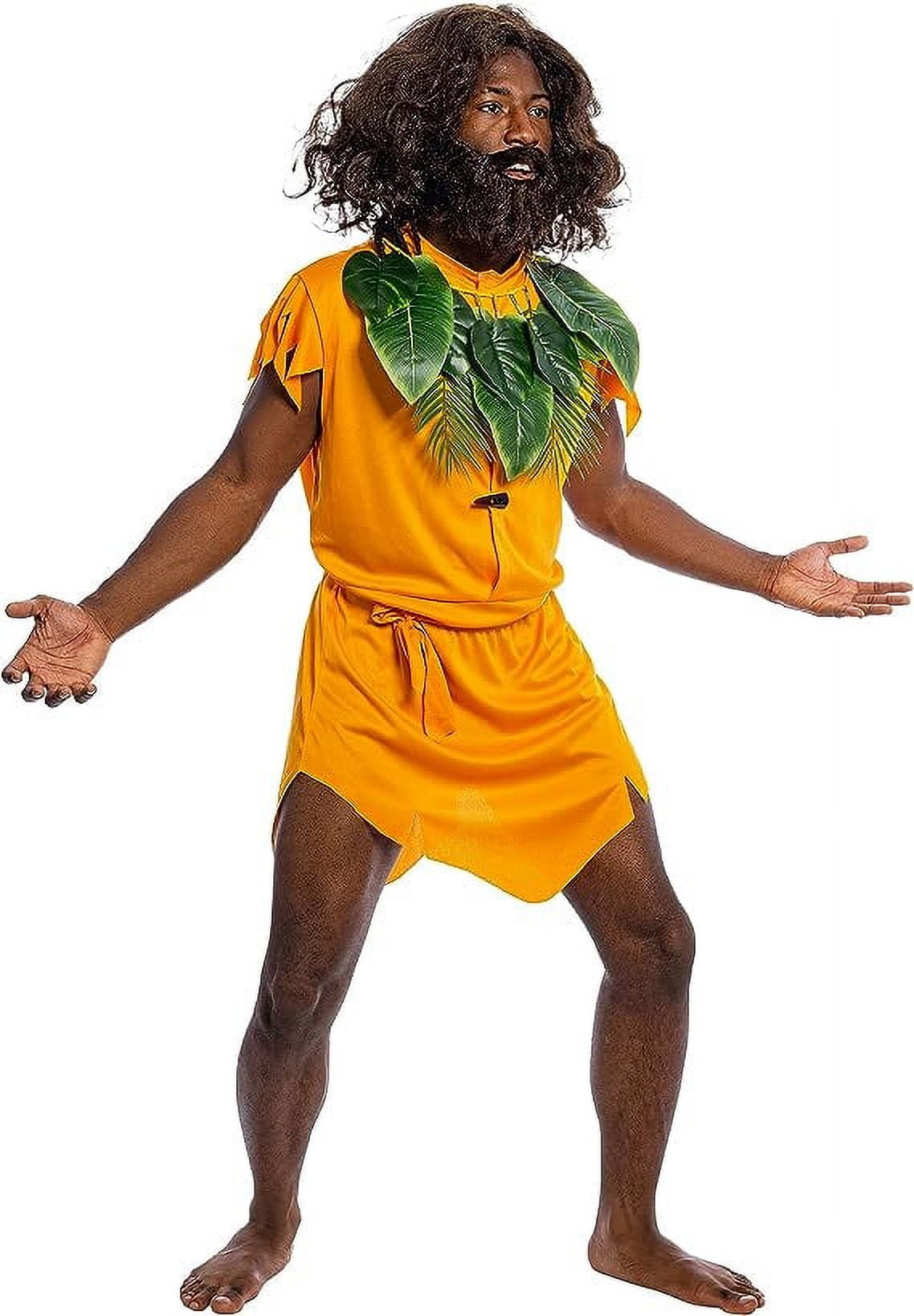 Alan The Jungle Game Man Parrish Complete Set Halloween Costume Cosplay ...
