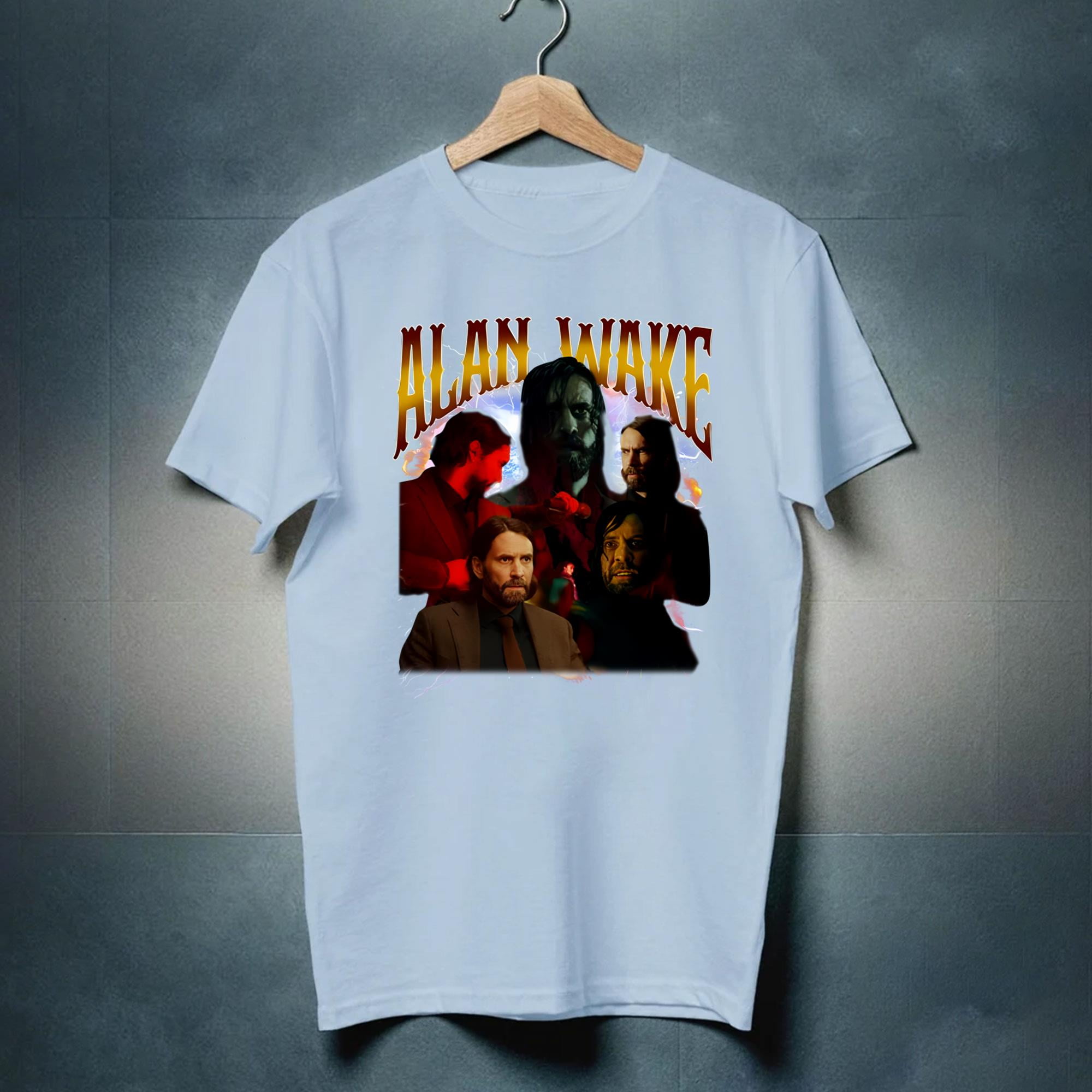 Alan Wake 2 90s Horror Game shirt, Game Movie Alan Wake Vintage shirt ...