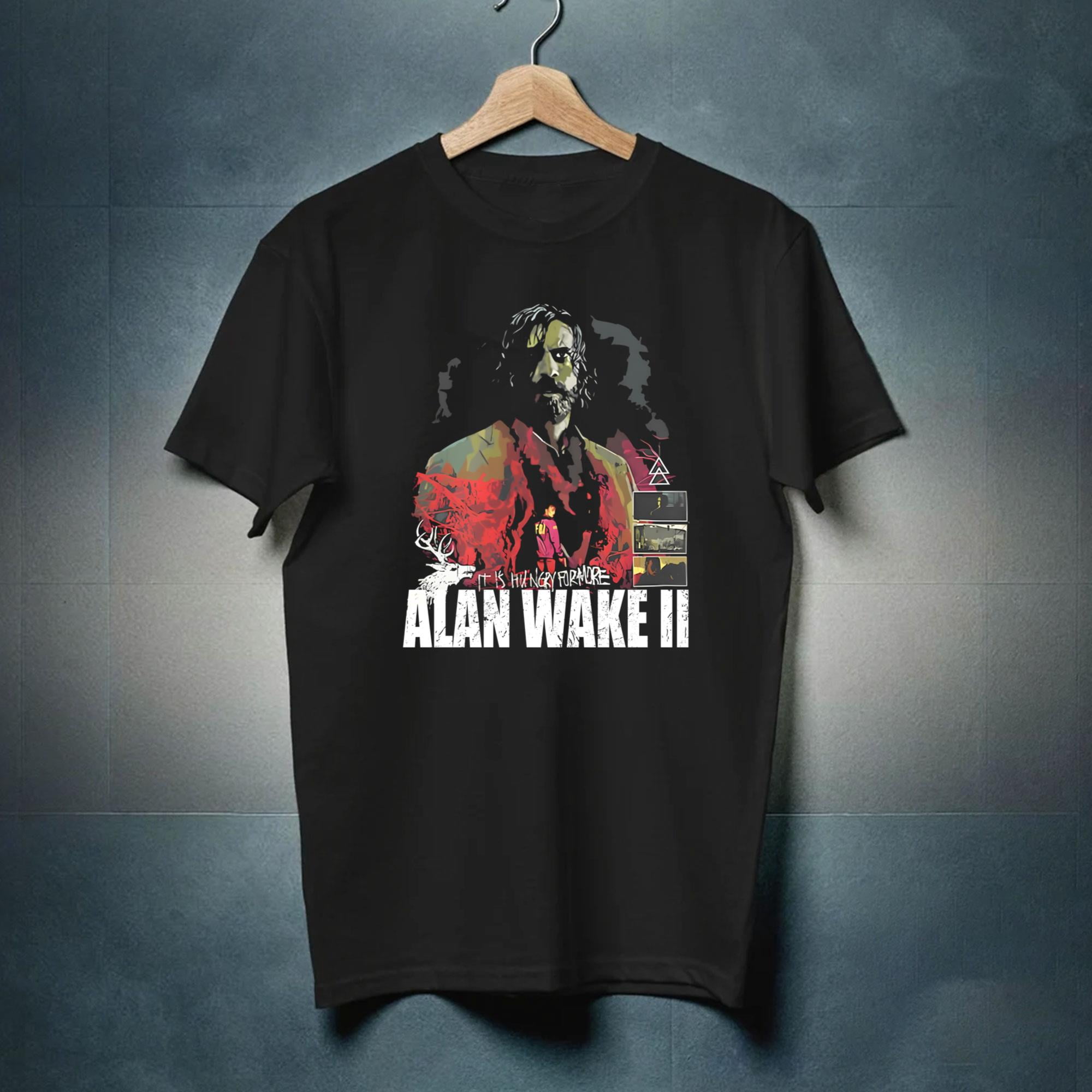 Alan Wake Shirt, alan wake, y2k, alan wake fan, alan wake game ...