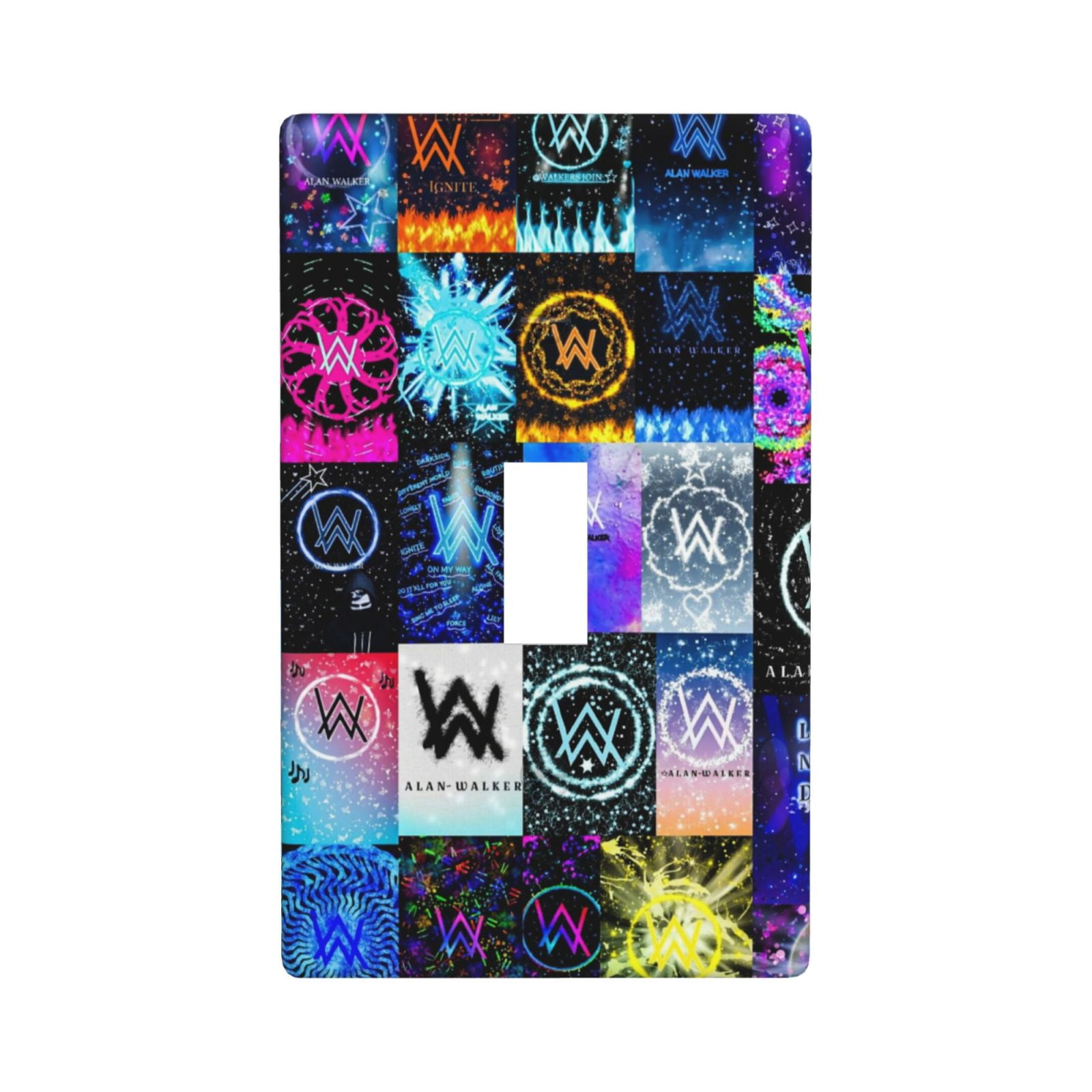 Alan Walker Anime Light Switch Cover Plates, Single Lever Wall Plate, 1 ...