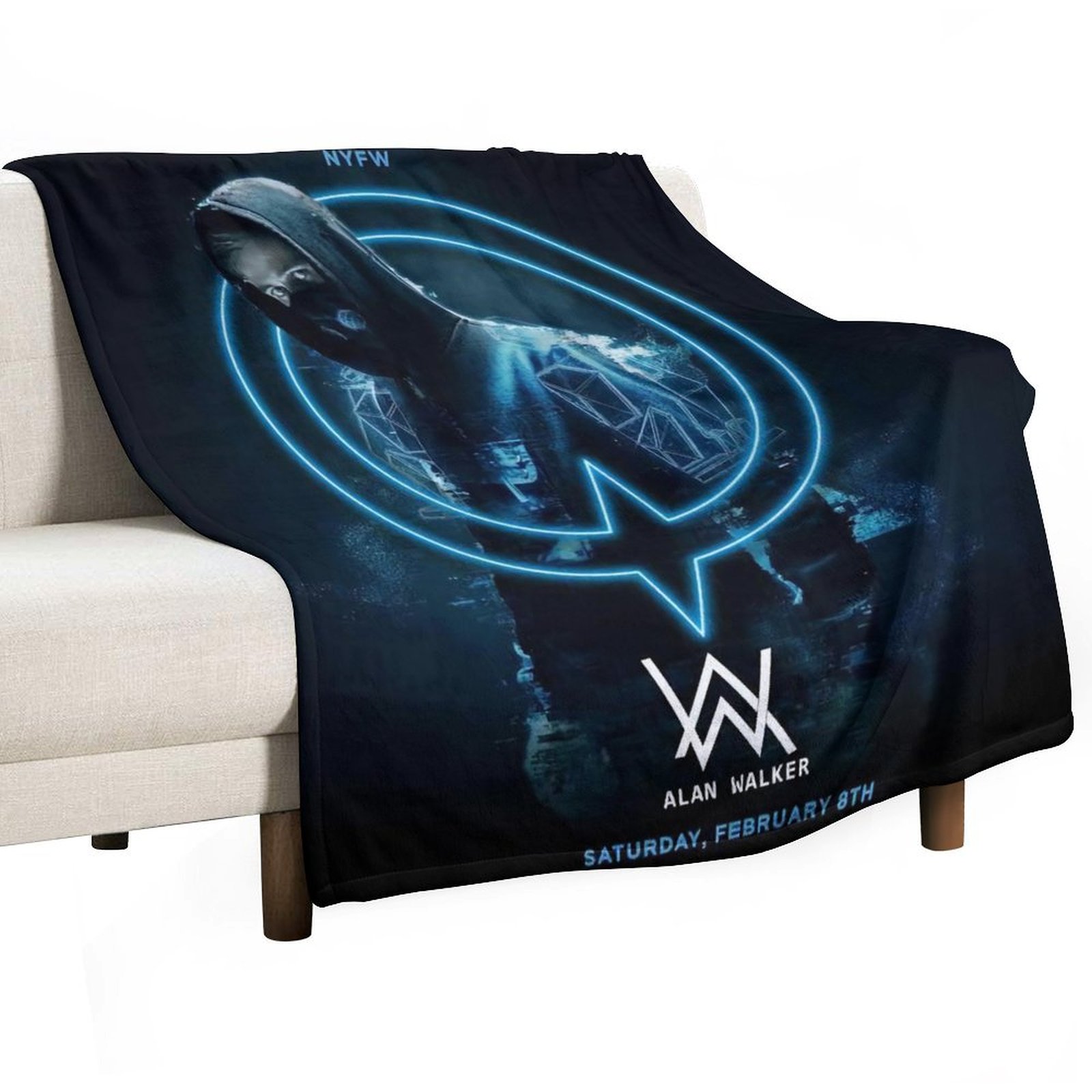 Alan Walker Queen Size Blanket, Gifts for Girls And Boys, Super Soft ...