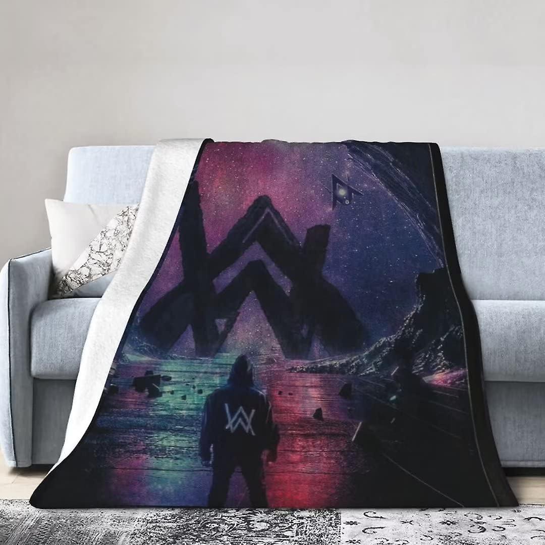 Alan Walker blanket ristmas blanket soft flannel lightweight blankets ...