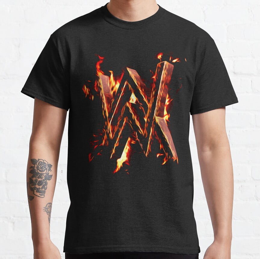 Alan walker fire logo Classic T-Shirt - Walmart.com