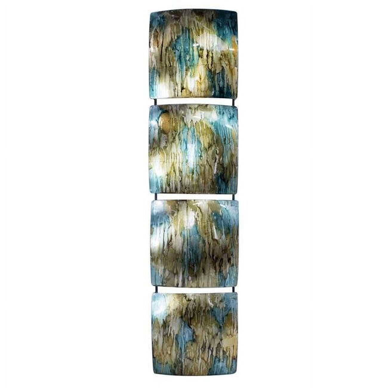 Alana Vertical 4-Panel Metal Wall Decor - Walmart.com