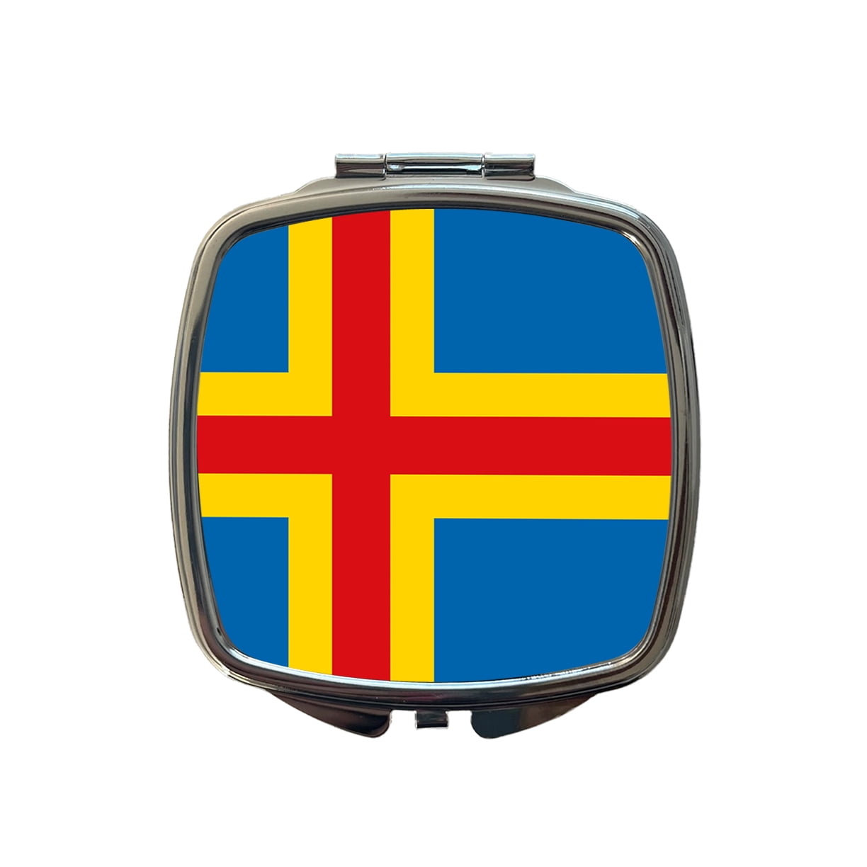 Aland Islands Country Flag Travel Makeup Handbag Purse Small Pocket ...