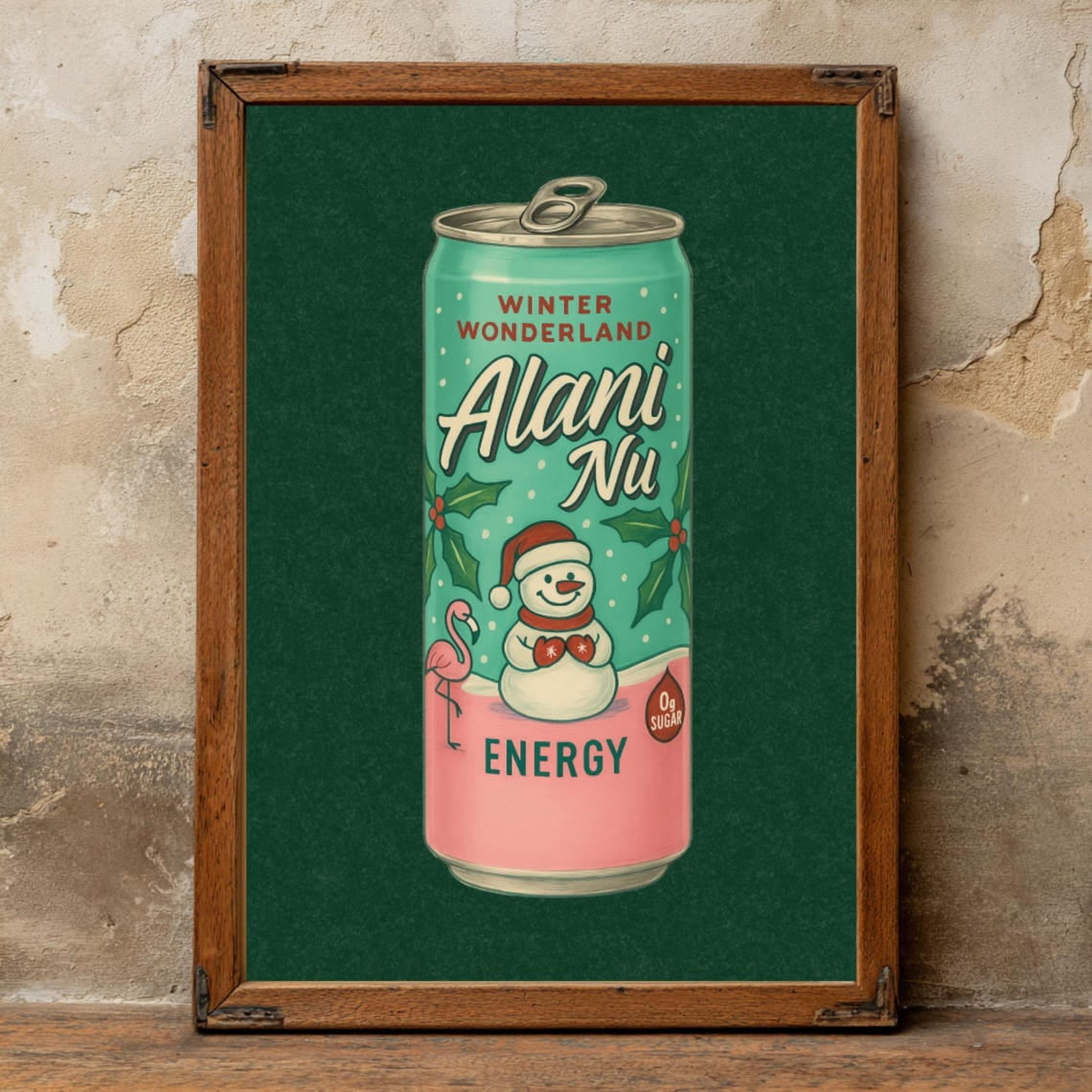 Alani Nu Energy Art Poster – Retro Wall Art, Pastelkitchen Decor ...