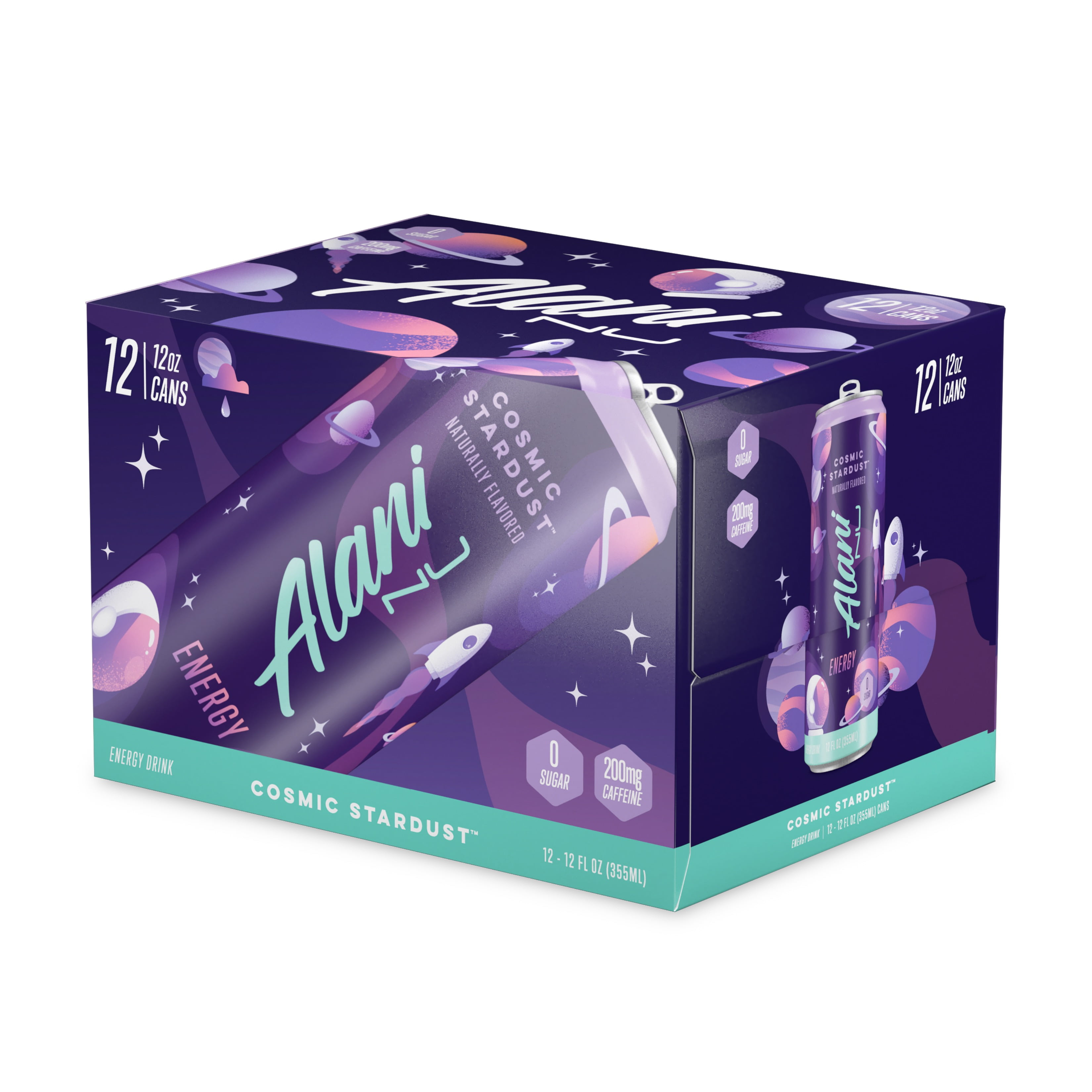 Alani Nu Cosmic Stardust Energy Drink - 12 Pack of 12oz Cans in Nepal ...