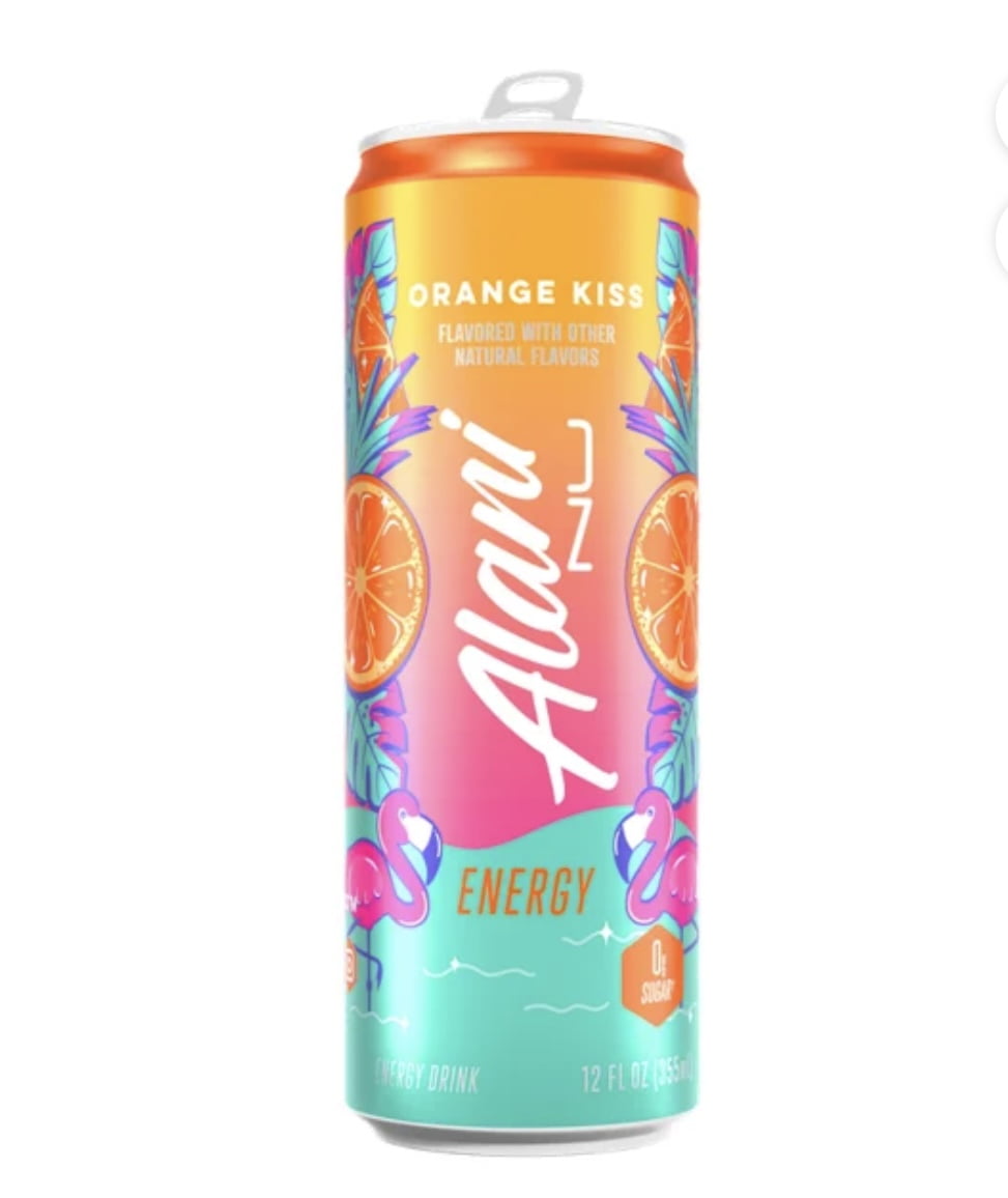 Alani Nu Energy Drink, NEW Orange Kiss, 12 fl oz (Single Can) - Walmart.com