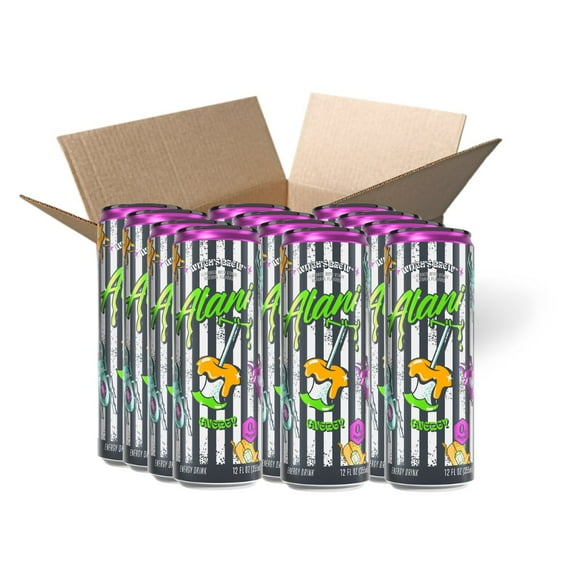 Alani Nu Energy Drink Witch's Brew Limited Edition Beetle Juice 12 oz ...