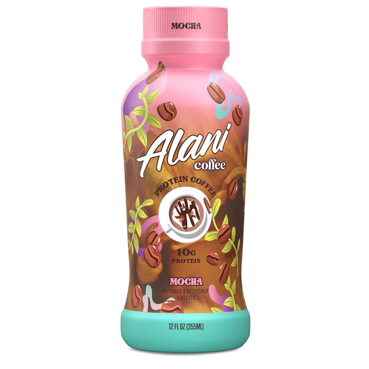 Alani Nu Healthy Mocha Protein Coffee, Cold Brew Drink, 12 fl oz Bottle ...