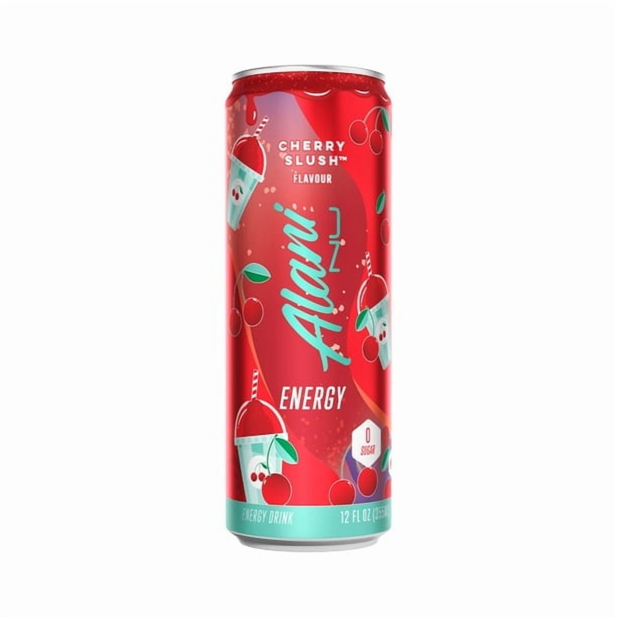 Alani Nu Sugar Free Energy Drink, Cherry Slush, 12 fl oz, Can, 200mg ...