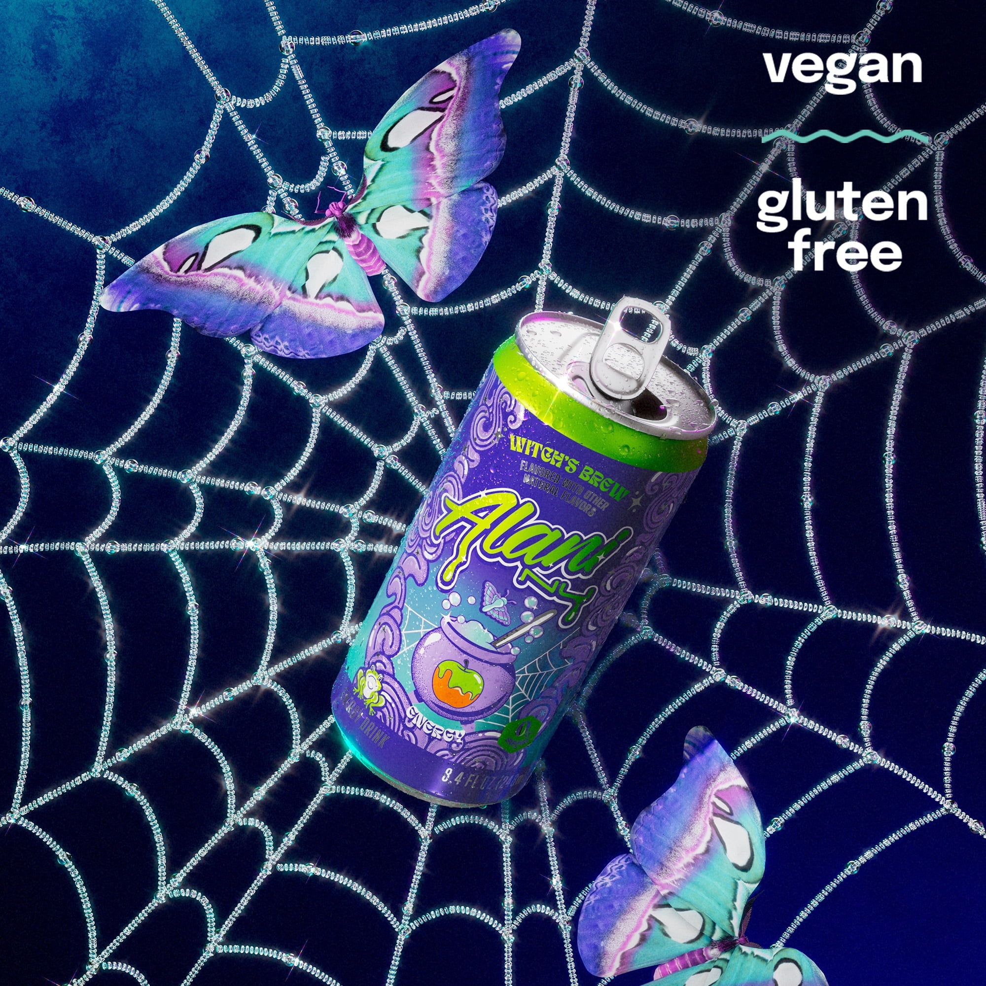 Alani Nu Sugar Free Energy Drink Mini Witch's Brew 4 Cans 8.4 fl oz ...