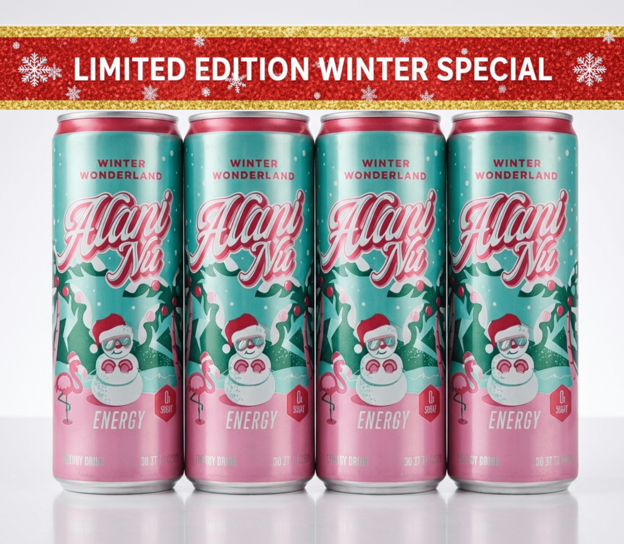 Alani Nu Sugar Free Energy Drink, Winter Wonderland Limited Addition ...