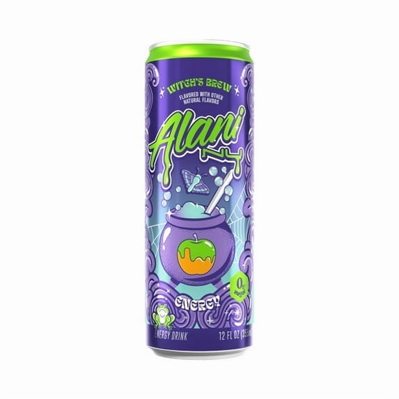 Alani Nu Sugar-Free Energy Drink, Witch's Brew 12 fl oz (Single Can ...