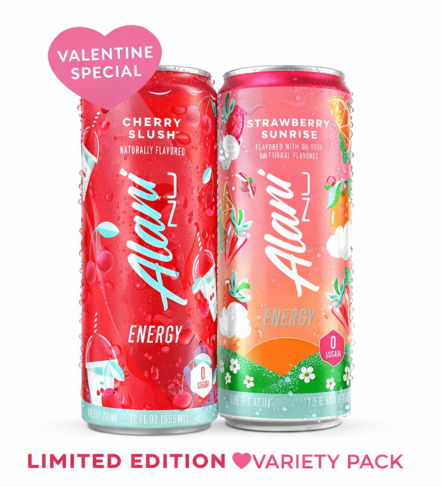 Alani Nu Valentine’s Special Limited Addition Energy Drink Variety Pack ...