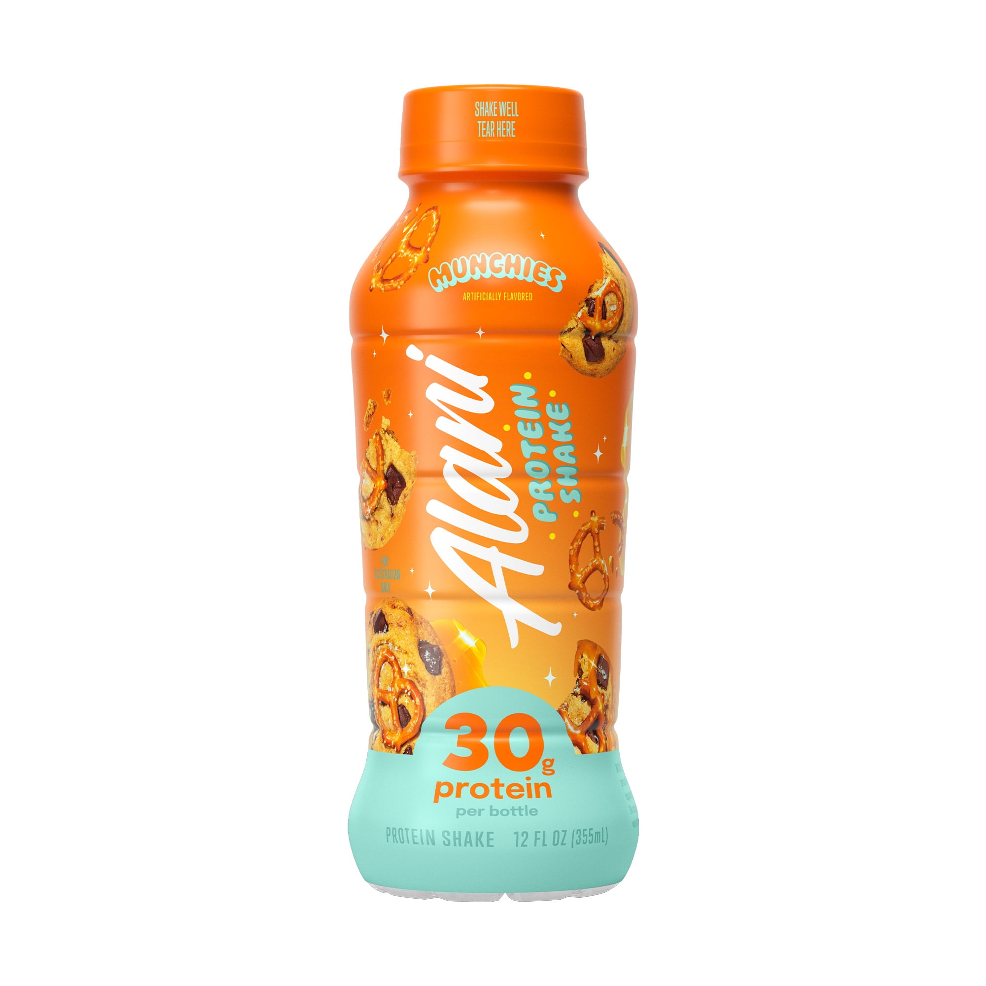 Alani Nu Protein Shake, Munchies, 12 fl oz, Bottle, 30g Protein, Gluten ...