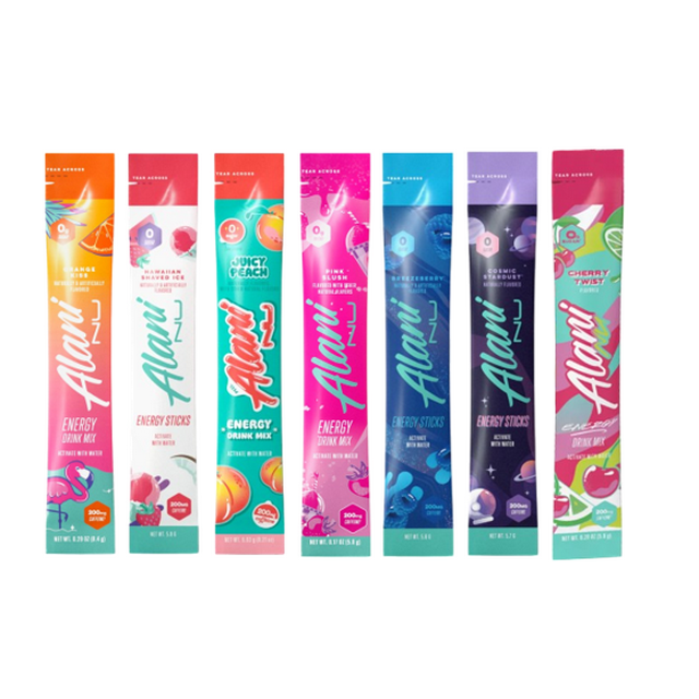 Alani on The go Energy Powder Sticks | Variety Pack | 7 Flavors (14 ...