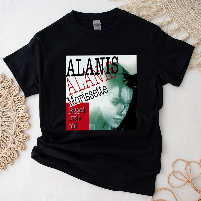 Alanis Morissette 1996 Jagged Little Pill Tour Shirt, Alanis Morissette ...