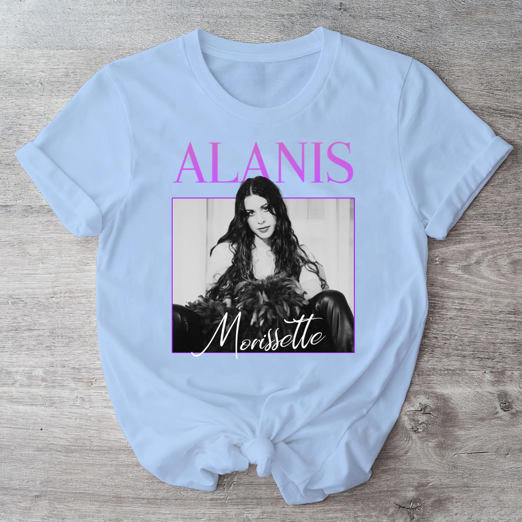 Alanis Morissette 90s Vintage Shirt, Alanis Morissette The Triple Moon ...
