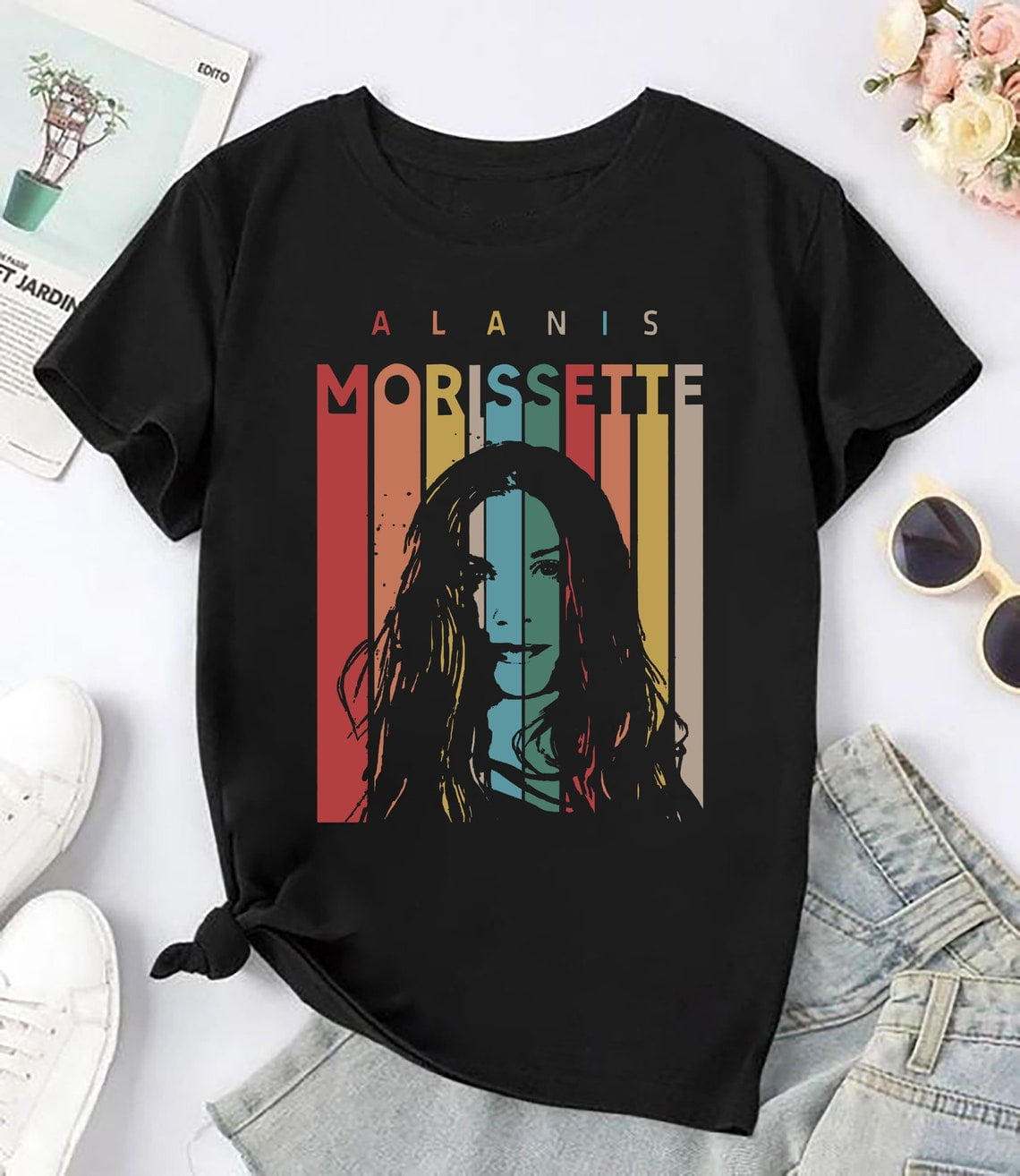 Alanis Morissette 90s Vintage Shirt, Alanis Morissette The Triple Moon ... Alanis Morissette 90s Vintage Shirt, Alanis Morissette The Triple Moon ...