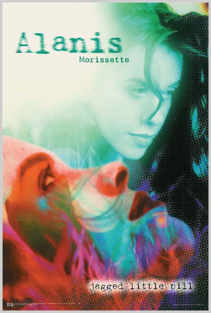 Alanis Morissette Jagged Little Pill Poster - 24 x 36.5 Laminated ...