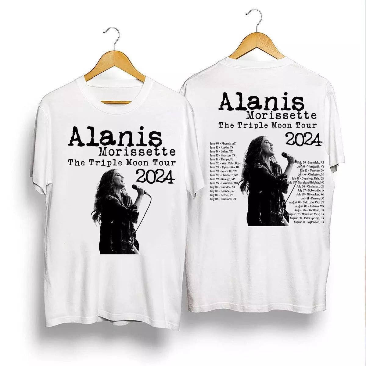 Alanis Morissette The Triple Moon Tour 2024 Shirt Alanis Morissette ...