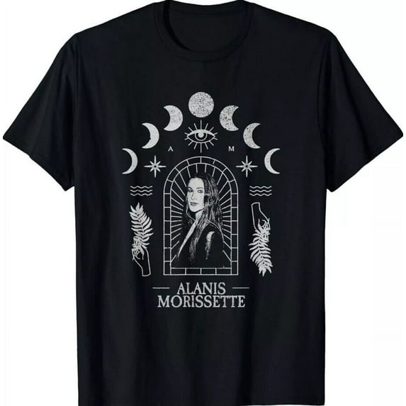 Alanis Morissette The Triple Moon Tour 2024 Shirt Cotton Shirt S-5XL ...