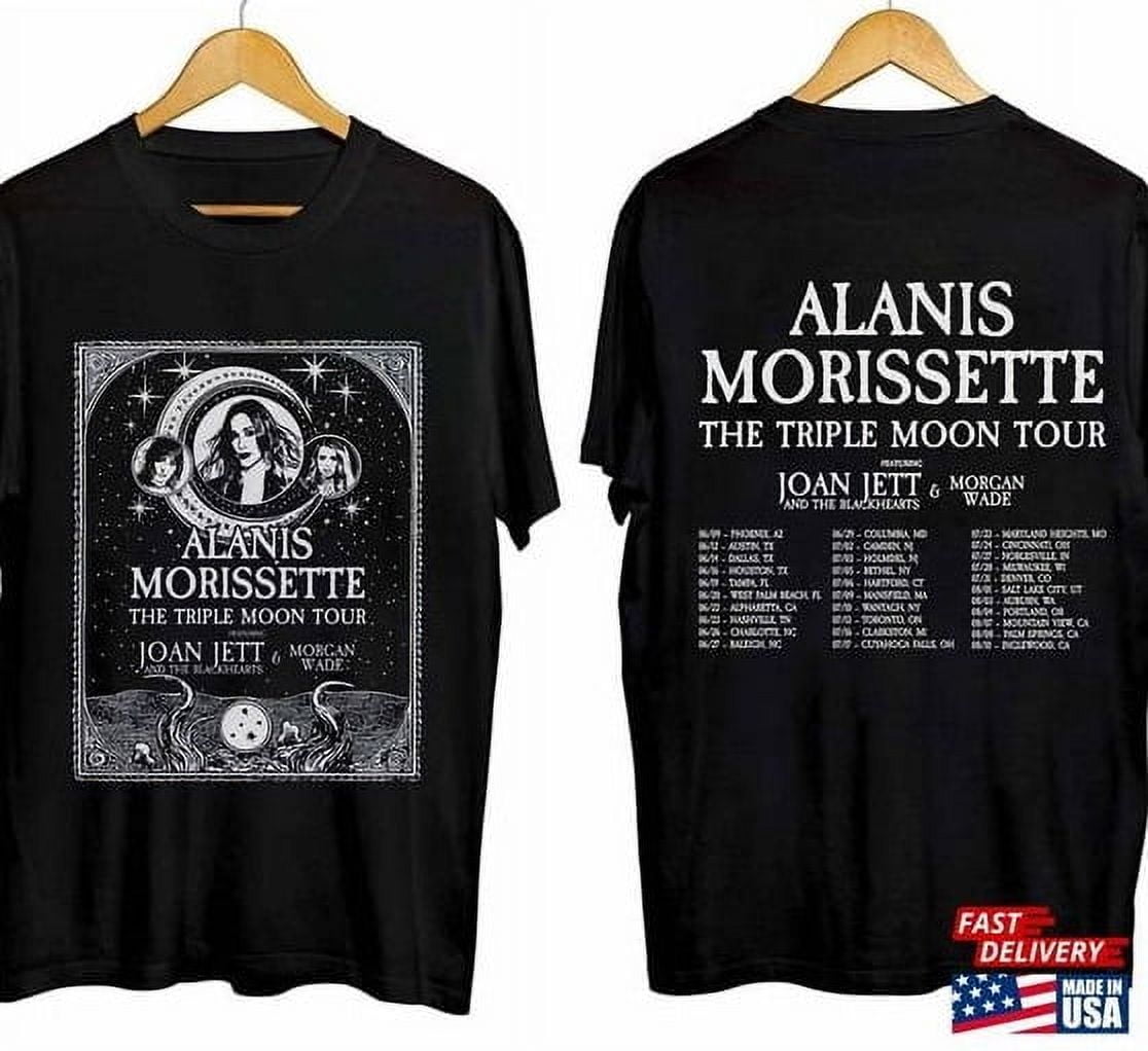 Alanis Morissette The Triple Moon Tour 2024 Shirt - Walmart.com
