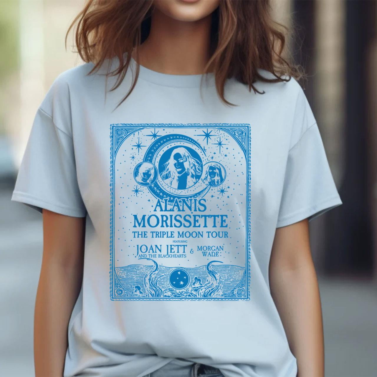 Alanis Morissette The Triple Moon Tour 2024 T-Shirt, Alanis Morissette ...