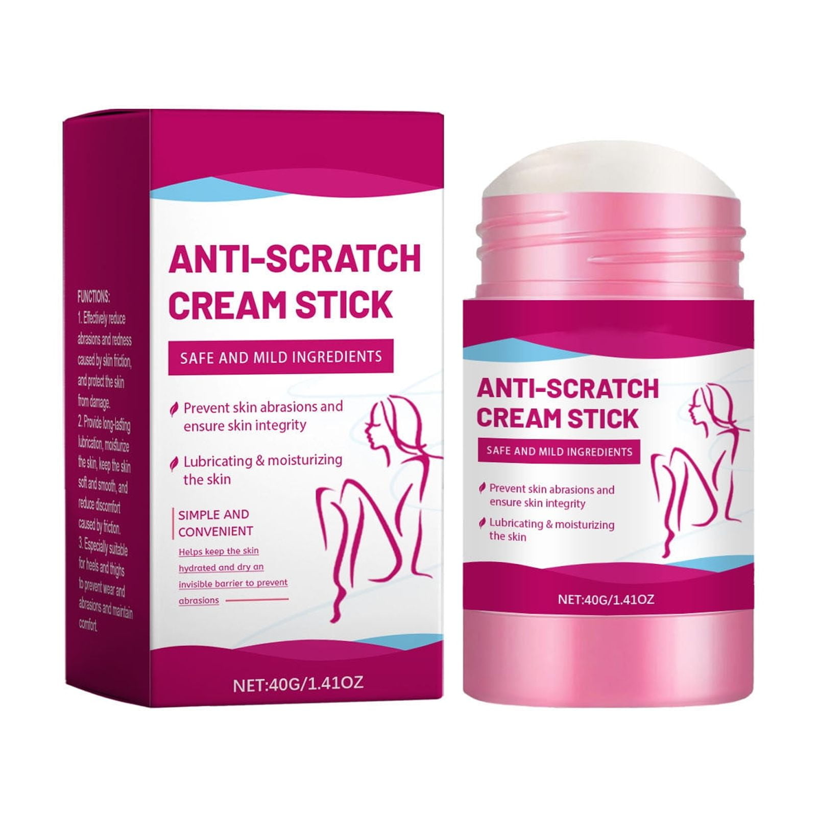 Alaparte Anti-Chafing Body Balm with Shea Butter & Coconut Oil, Non ...