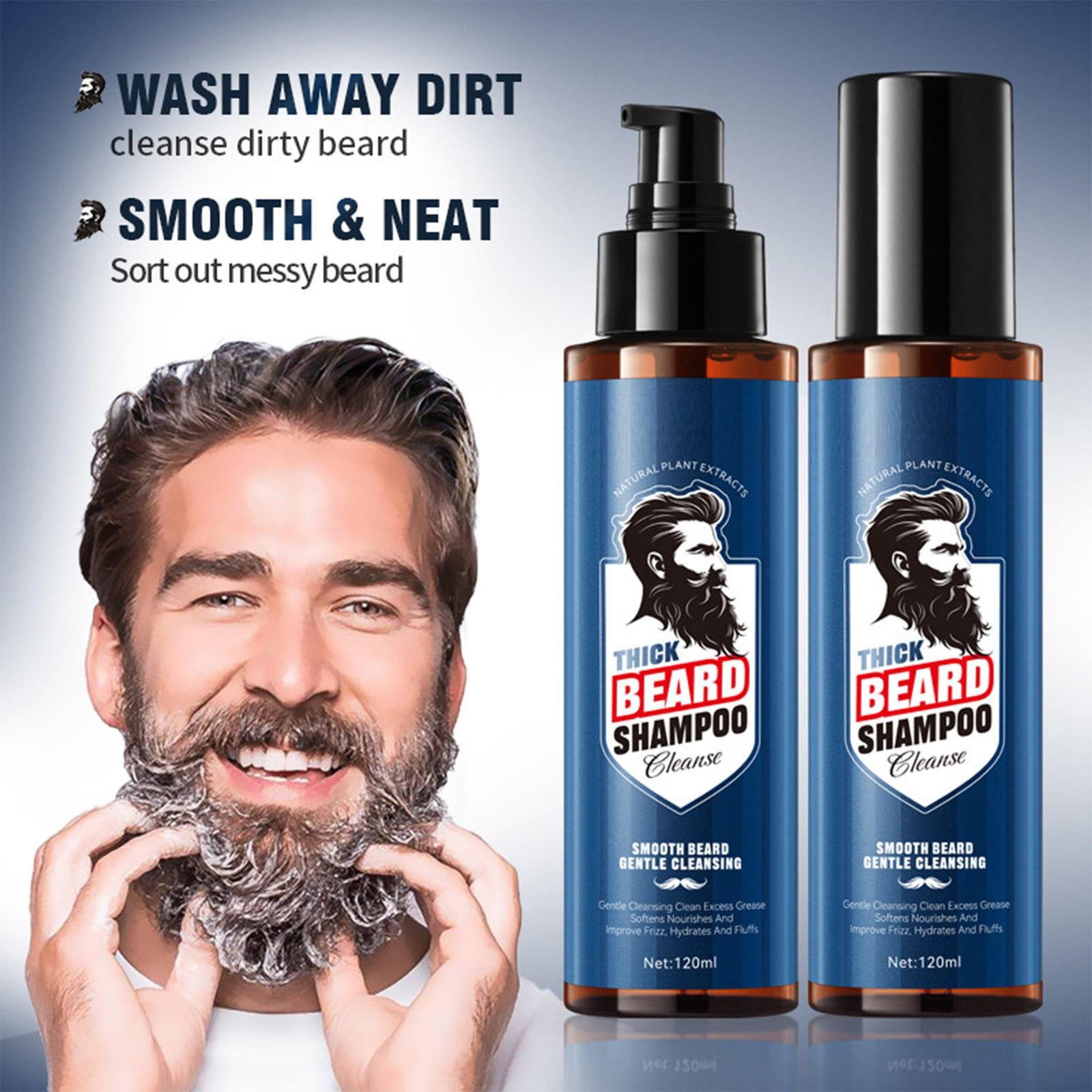 Alaparte Beard Shampoo with Deep Cleansing & Conditioning – Enriched ...