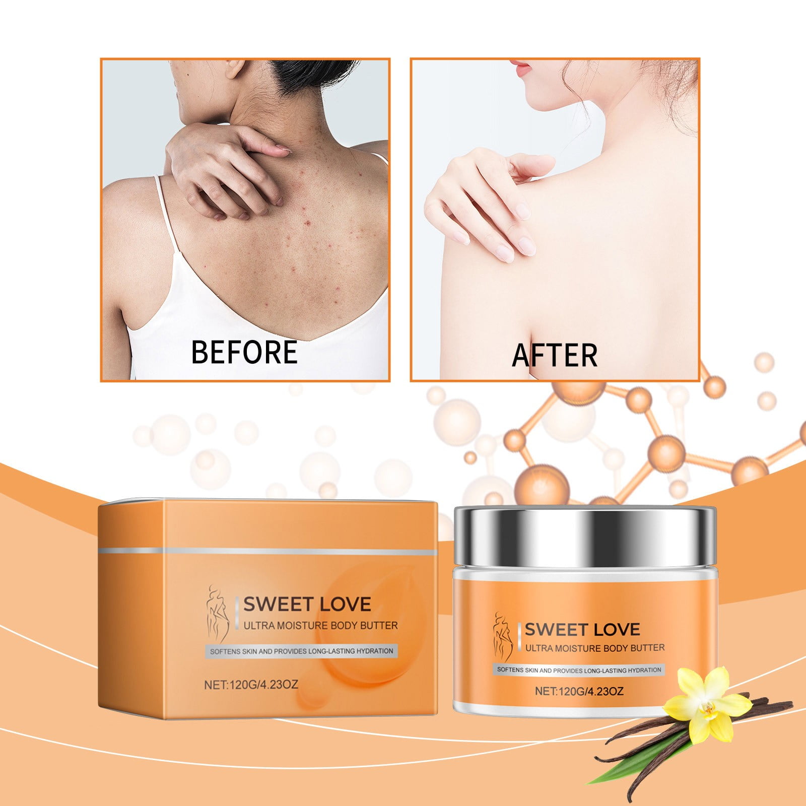 Alaparte Caramel Moisturizing Body Lotion for Dry Skin, Deeply ...