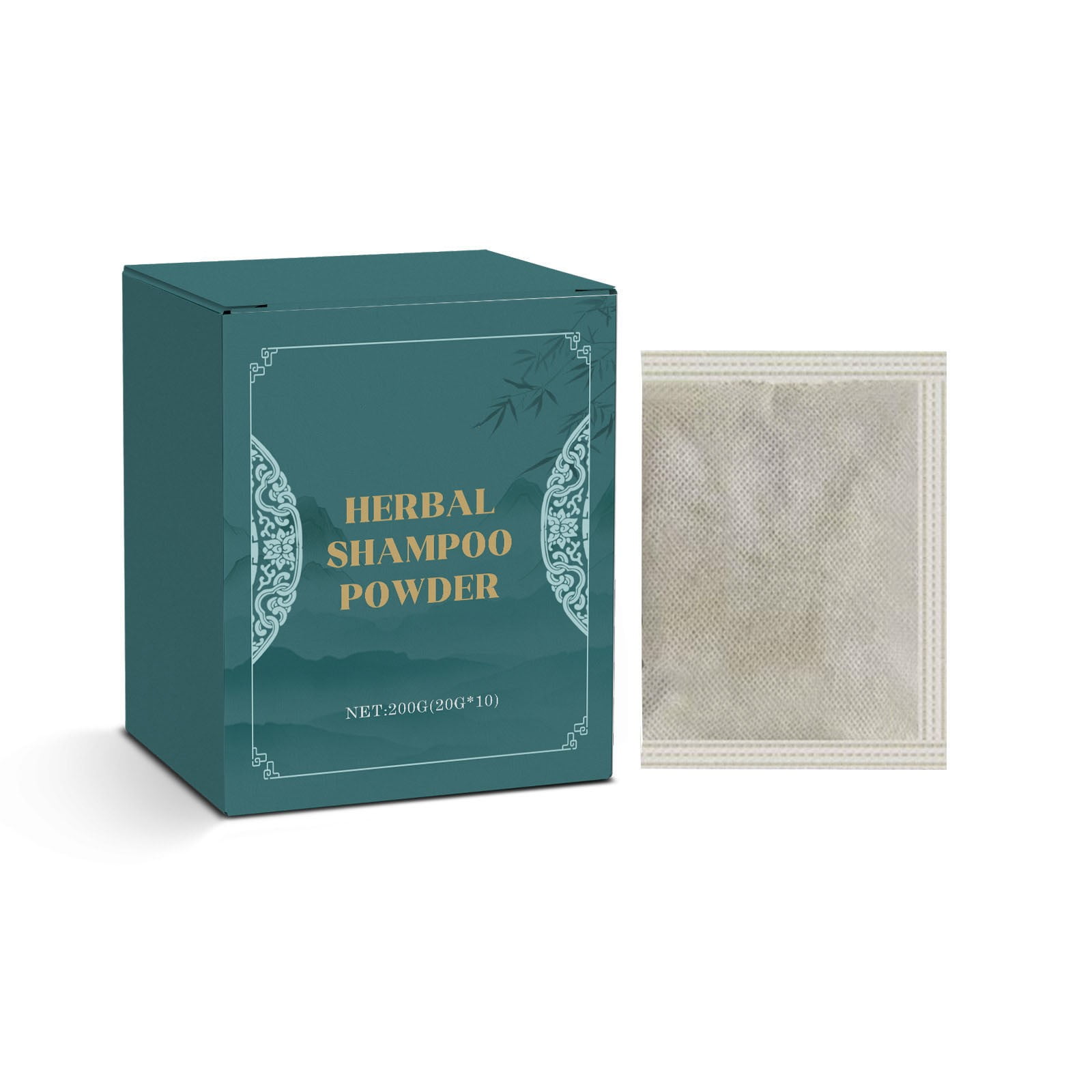 Alaparte,Chinese Herbal Scalp Shampoo Powder - Tea Bran & Herbal Hair ...