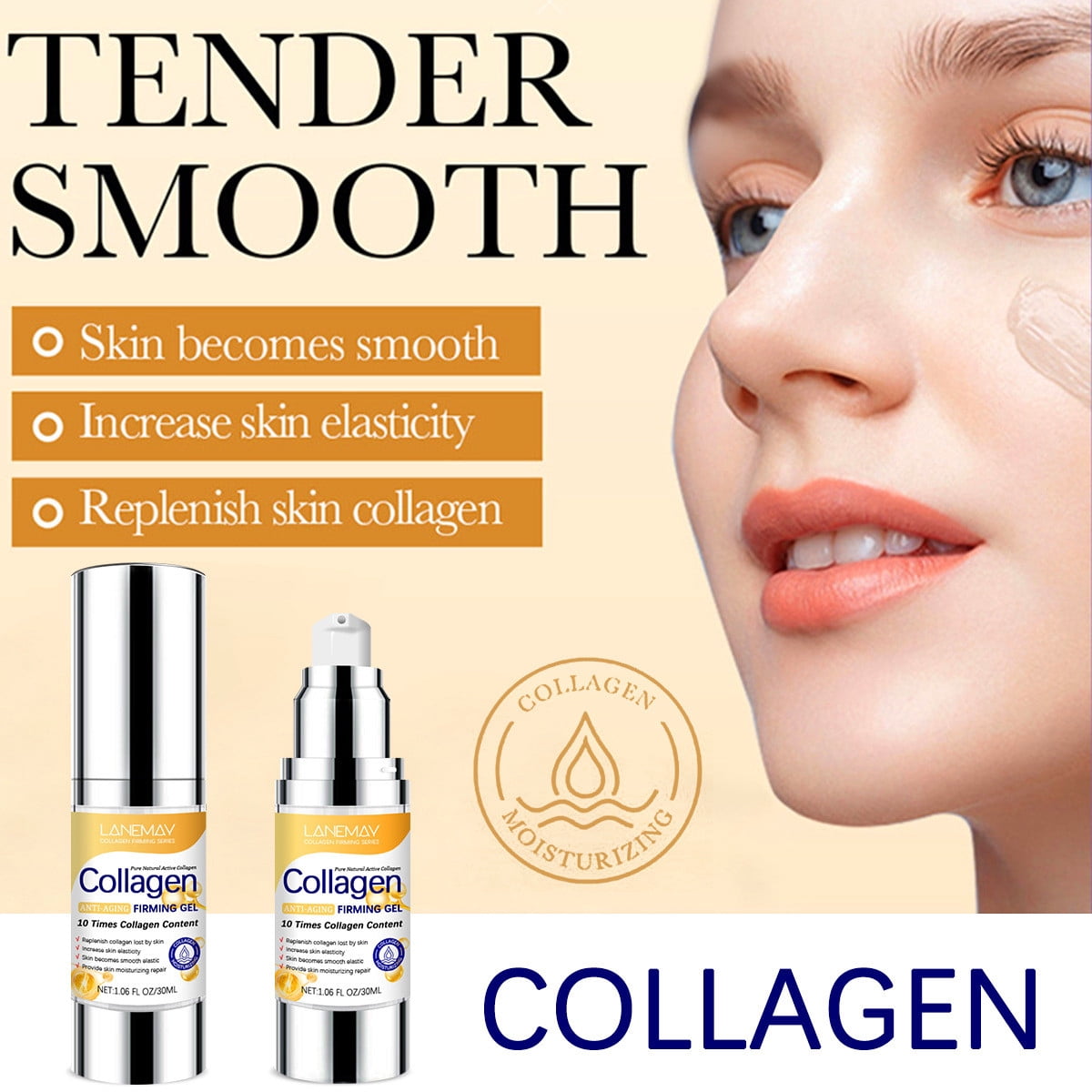 Alaparte, Gel Moisturizing Face Cream Gel Lightens Fine Lines And ...