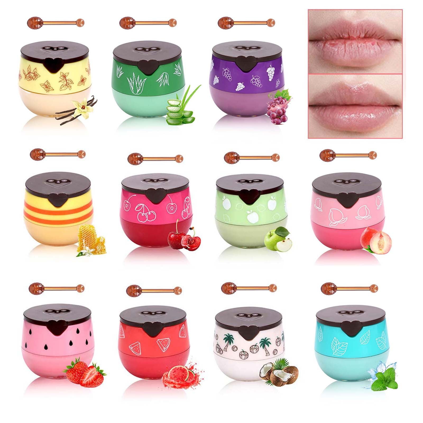 Alaparte Honey & Propolis Lip Mask - Deep Moisturizing, Dead Skin ...