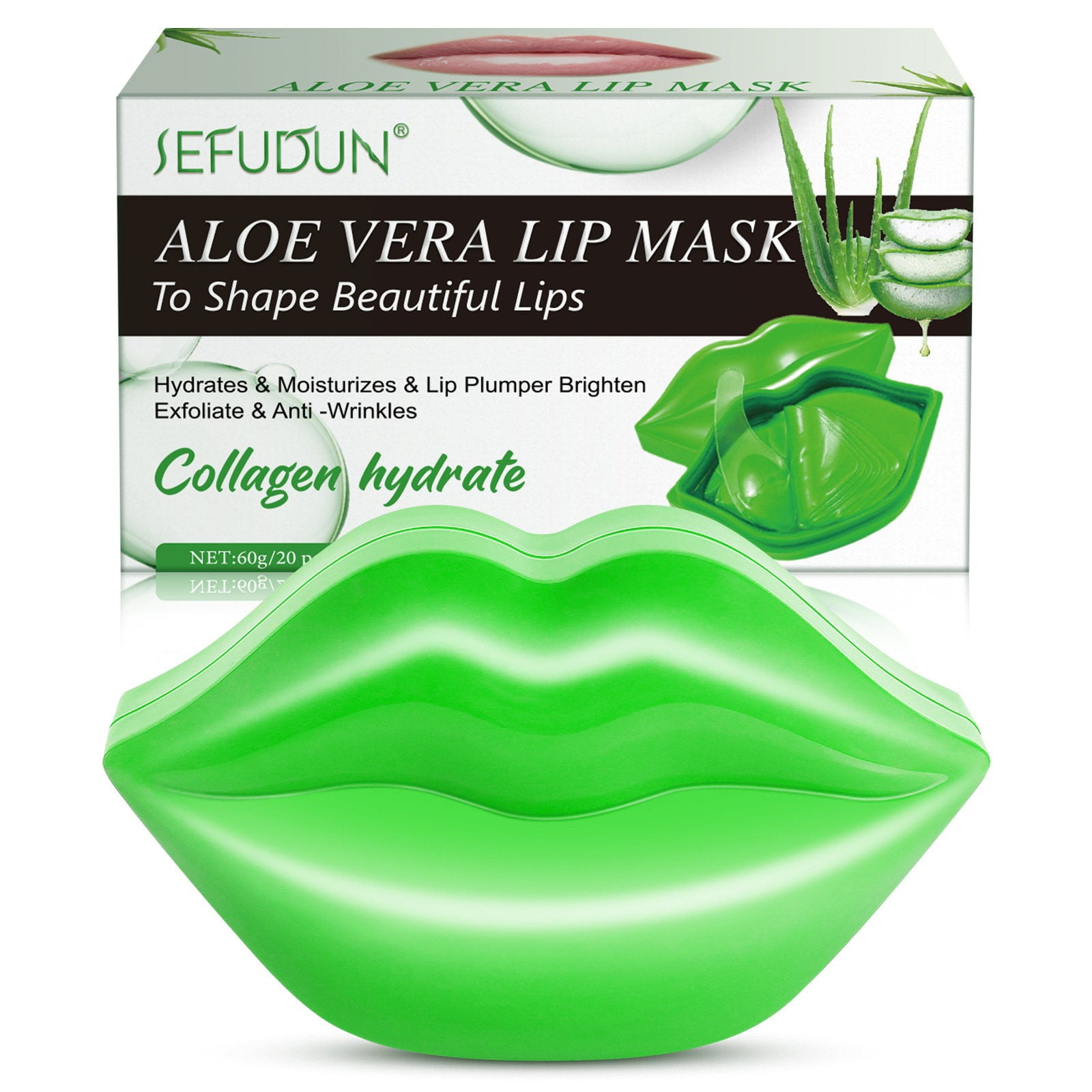 Alaparte,Lip Care VC Lip Facial Mask Reduces Lip Wrinkles, Lip Patches ...