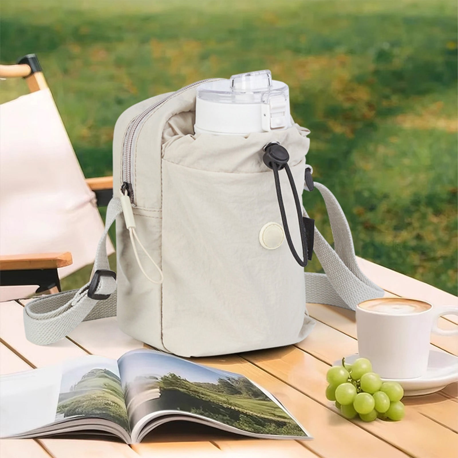 Alaparte Multi Functional Chest Bag Made Of Nylon Material Water Cup Bag Outdoor Cycling Sports ...