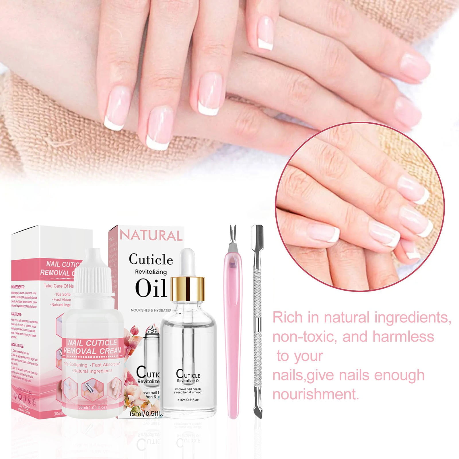 Alaparte Nail Cuticle Repair Kit – Intensive Care Set with Moisturizing ...