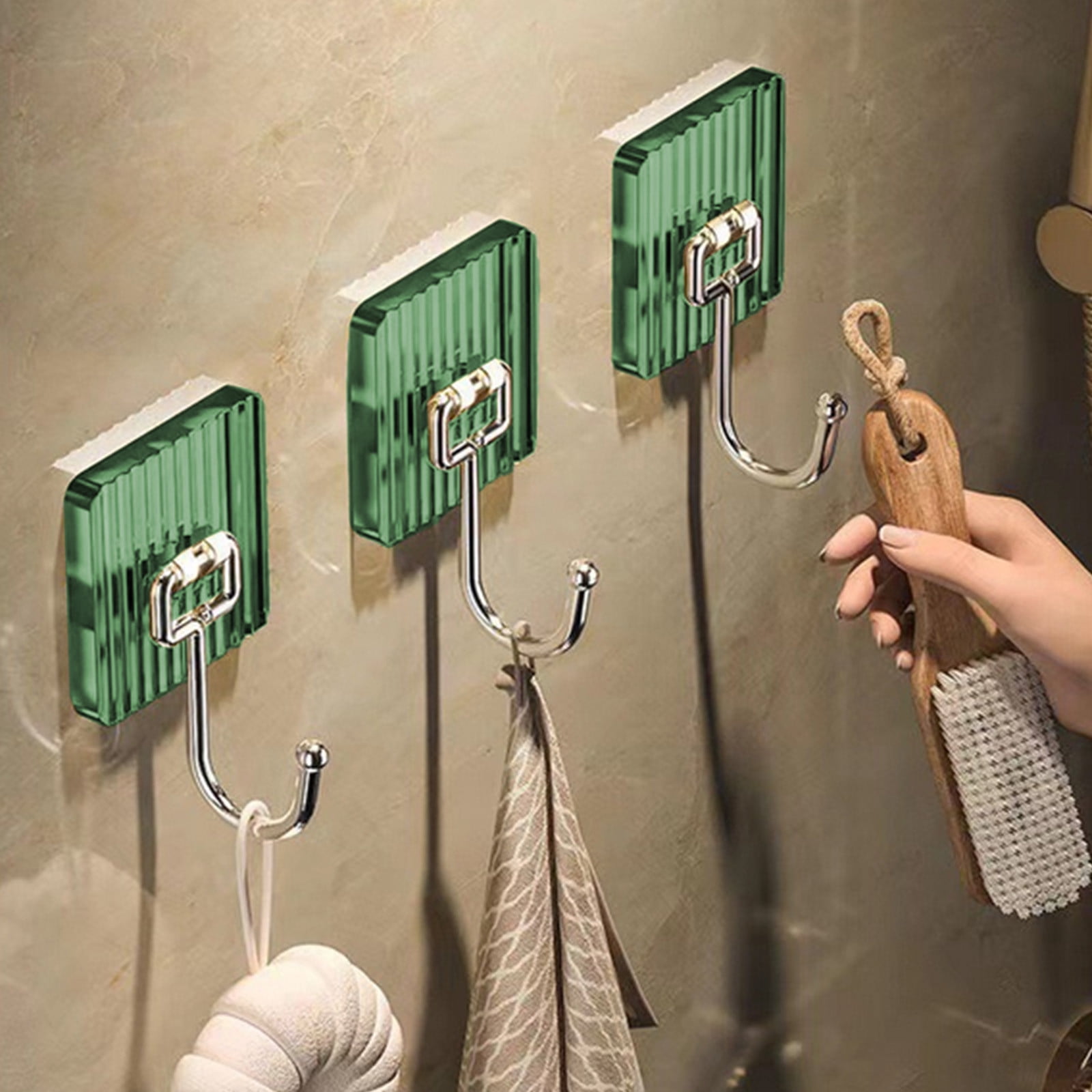 Alaparte Non-Marking No-Hole Hooks Strong Adhesive Glue Hooks Style ...