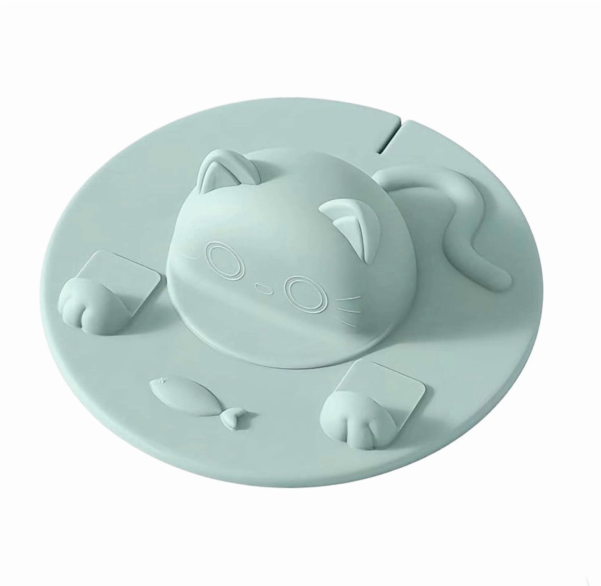 Alaparte Silicone Cup Cover With Cats Cup Lid With Tea Bag Suitable For ...