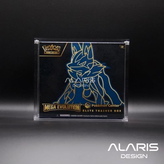 Alaris Acrylic Cases for Elite Trainer Box (ETB) Magnetic Full UV ...