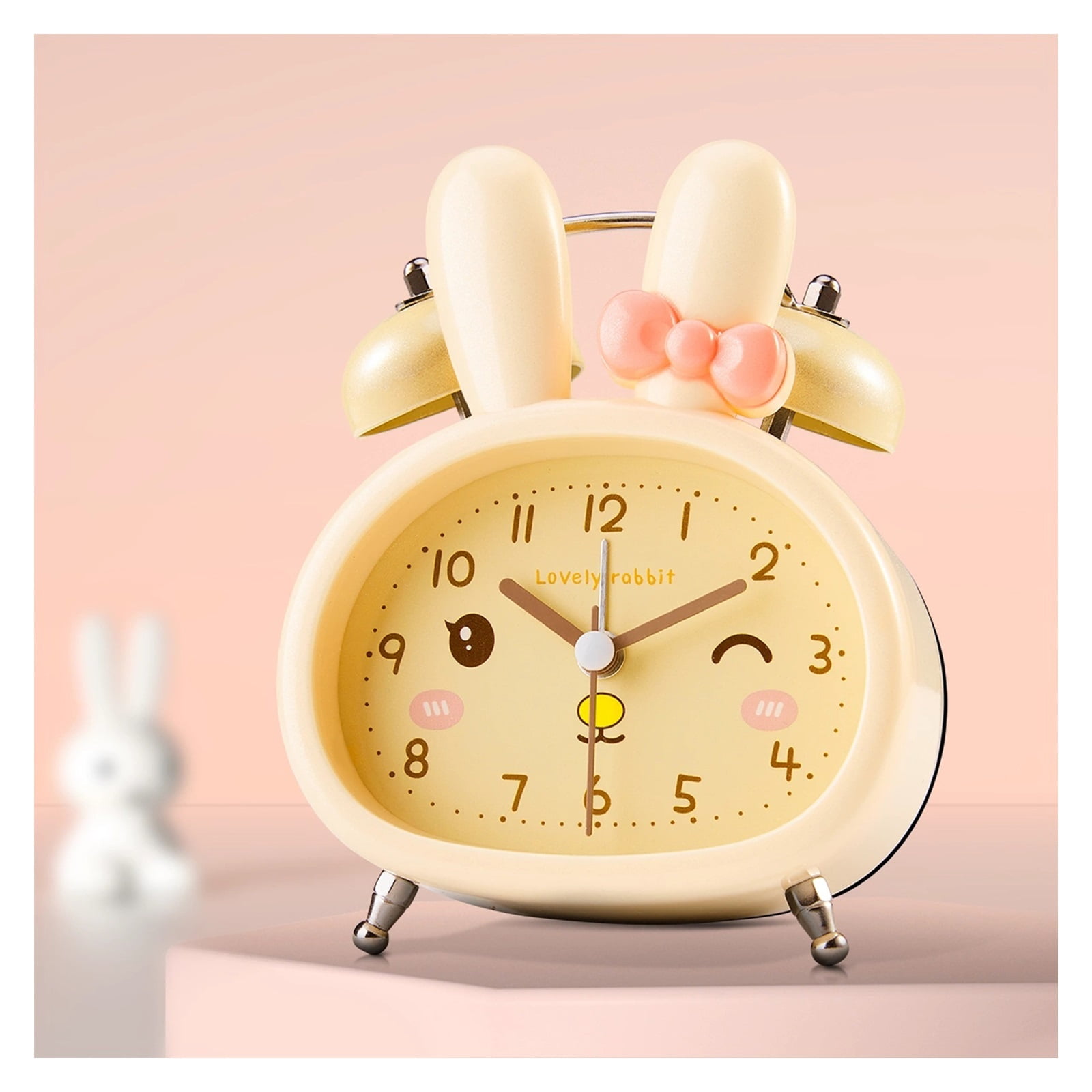 Alarm Clock, 3.5 Inches Twin Bell Loud Alarm Clock for Kids, Backlight ...