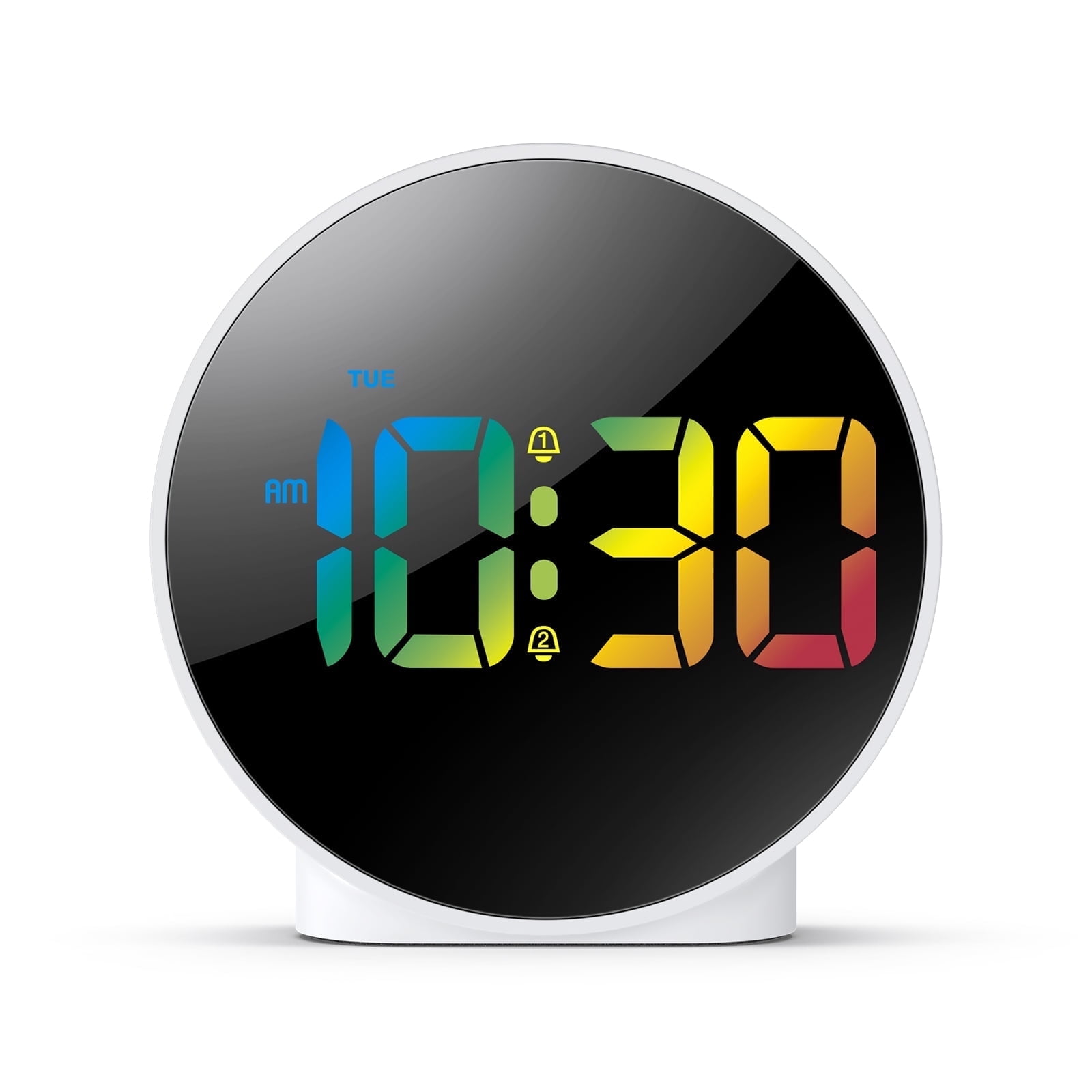 Alarm Clock, AMIR Digital Alarm Clock with 2 Alarms Snooze Brightness ...