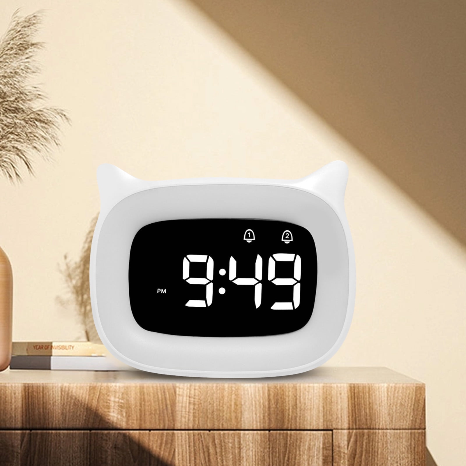 Alarm Clock for Bedroom, InsCrazy Digital Clock LED Display Electronic ...