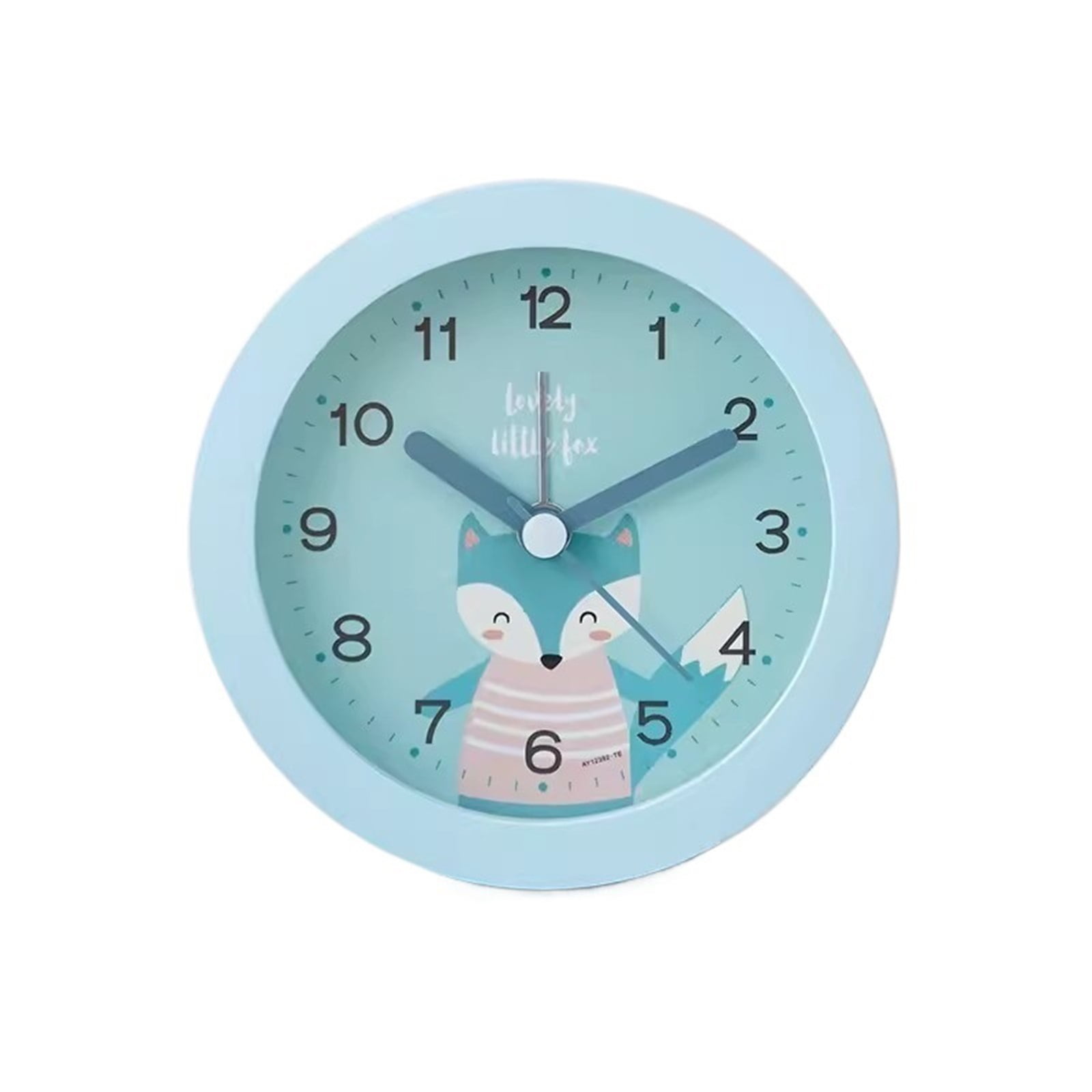 Alarm Clock Bedside Alarm Clock Silent Sweep Seconds Nap Timer Cartoon ...