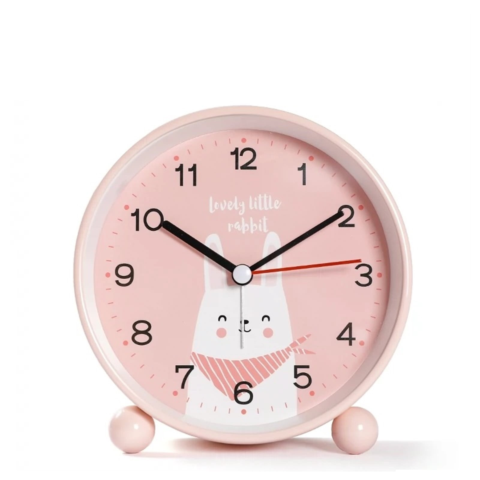 Alarm Clock Bedside Analog Alarm Clock for Bedroom, Battery Operated ...