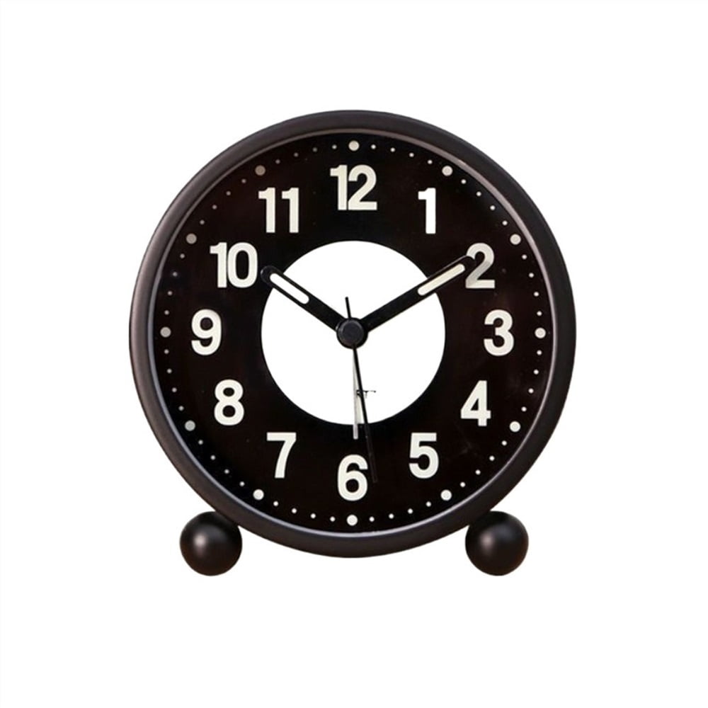 Alarm Clock Bedside Kids Bedside Silent Alarm Clock Creative Desktop Luminous Alarm Clock Big ...