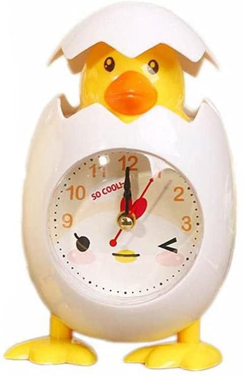 Alarm Clock Cartoon Chicken Egg Shell Desktop Clock for Children Gift ...