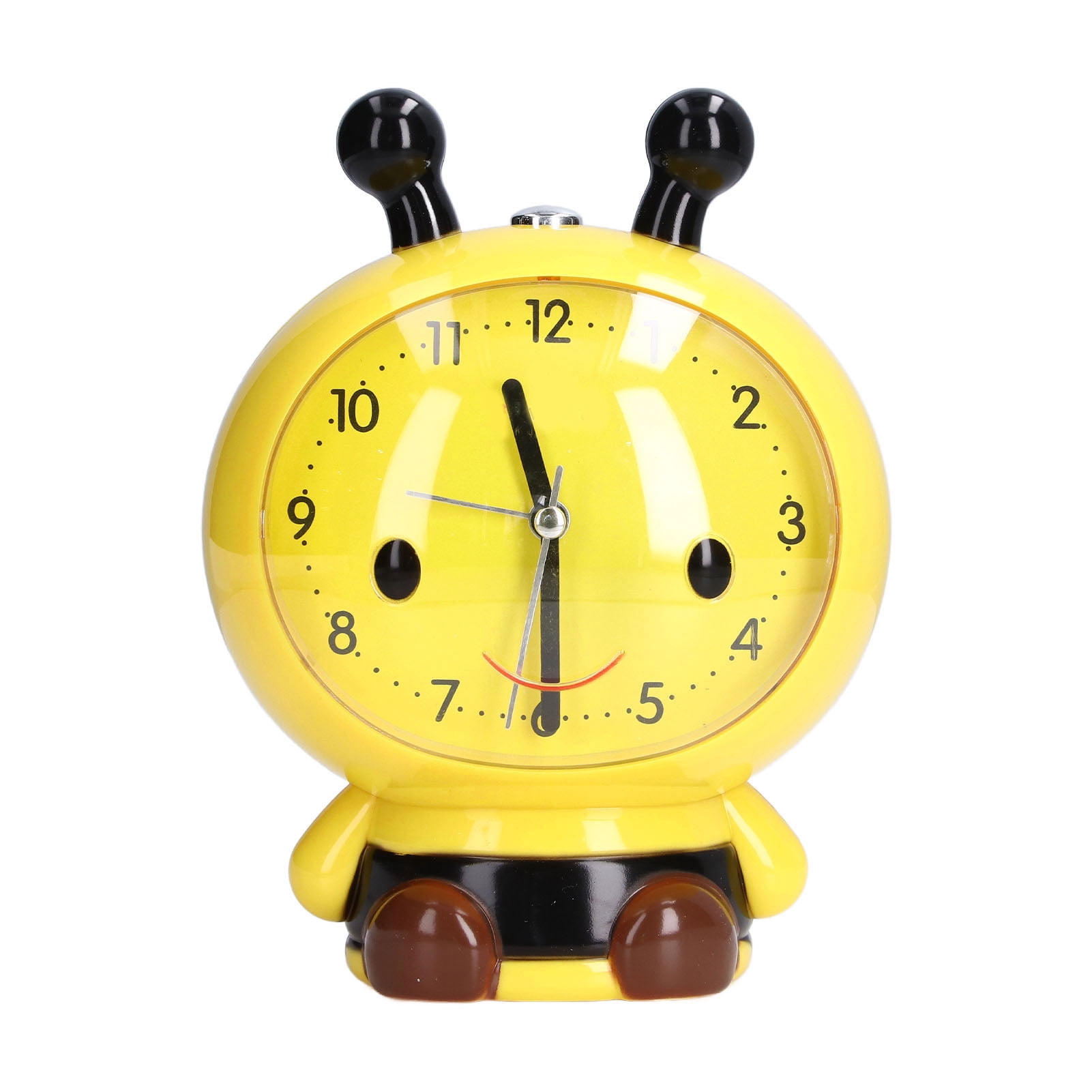 Alarm Clock Cute Cartoon Safe Use Silent Tick Light Weight Kids Alarm ...