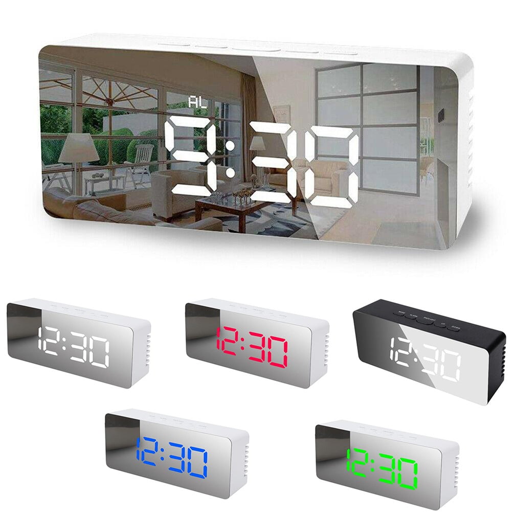 Alarm Clock Digital Usb Alarm Clock Led Digital Watch Thermometer ...